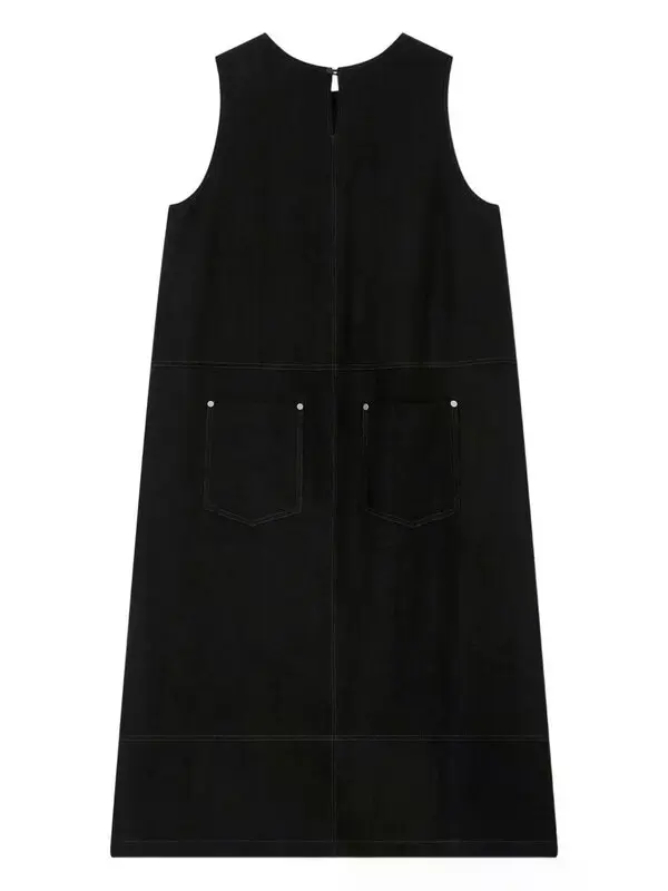STUDIO TOMBOY Sleeveless Utility Midi Dress