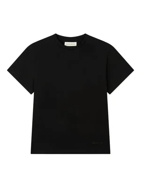 MAN ON THE BOON. Crew-neck T-shirt - Black