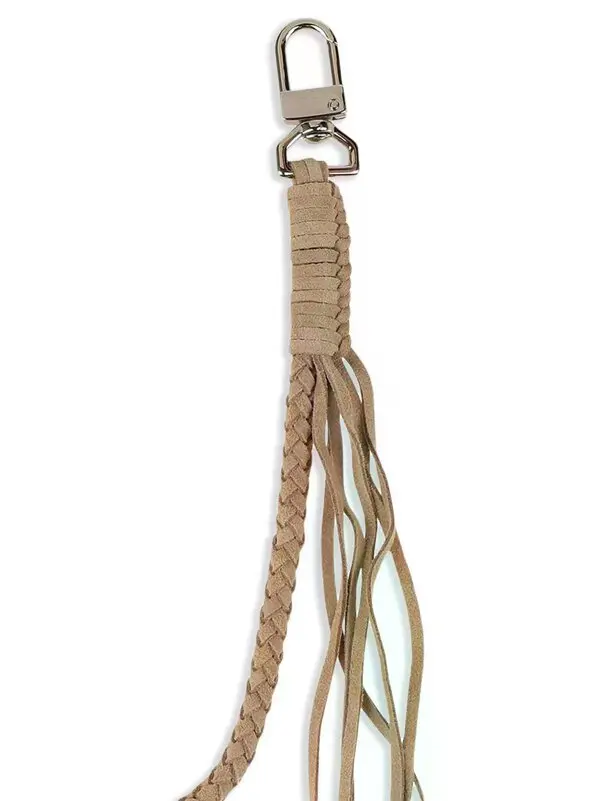 Amiri Suede Keychain