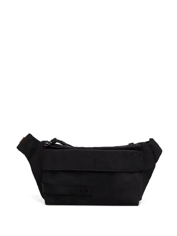 Hugo Logo-patch Belt Bag - Black
