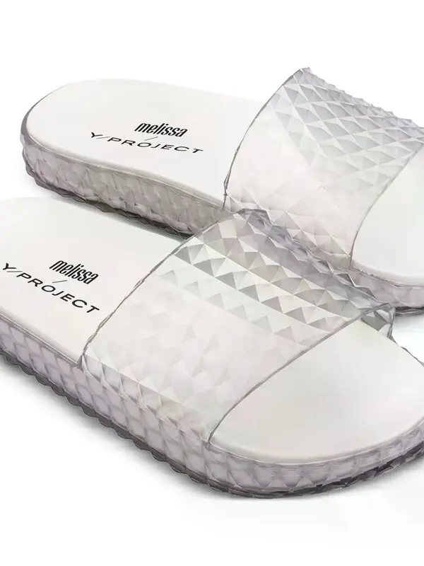 Y/project X Melissa Court Slides - White