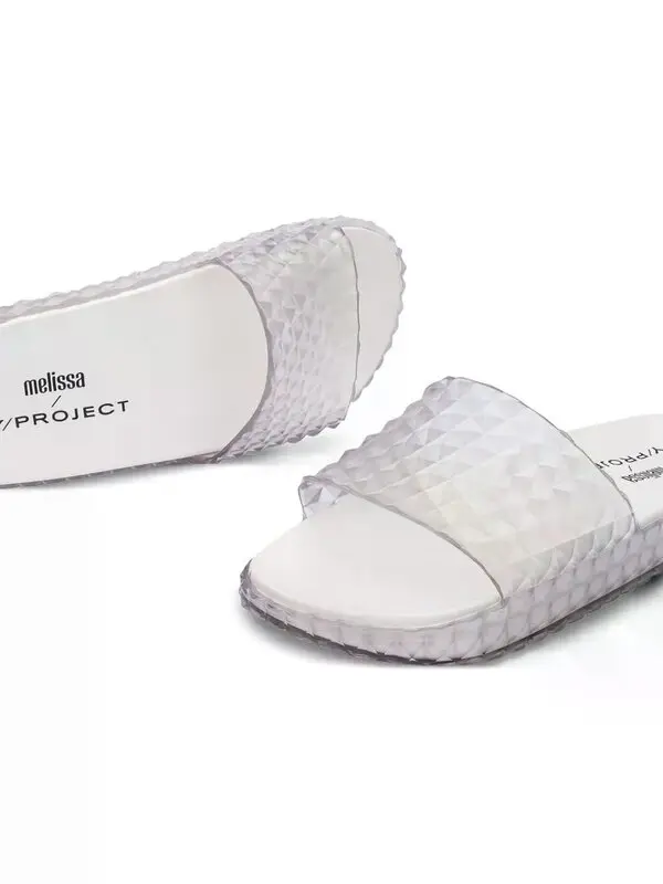 Y/project X Melissa Court Slides - White