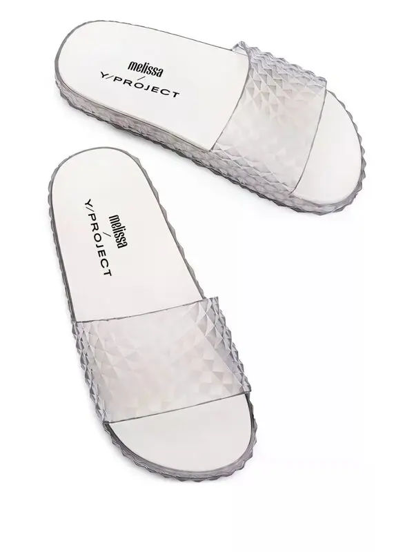 Y/project X Melissa Court Slides - White