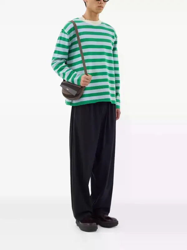 Sunnei Striped Long-sleeve Sweatshirt