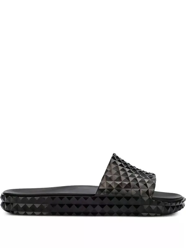 Y/project X Melissa Court Slides - Black