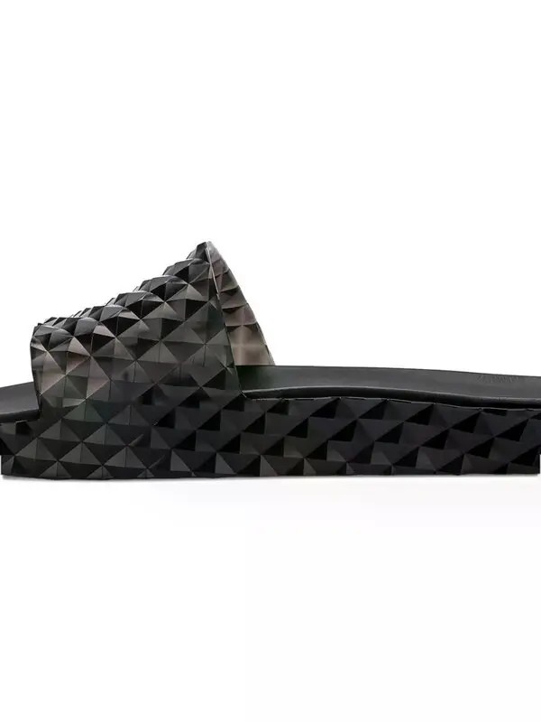 Y/project X Melissa Court Slides - Black
