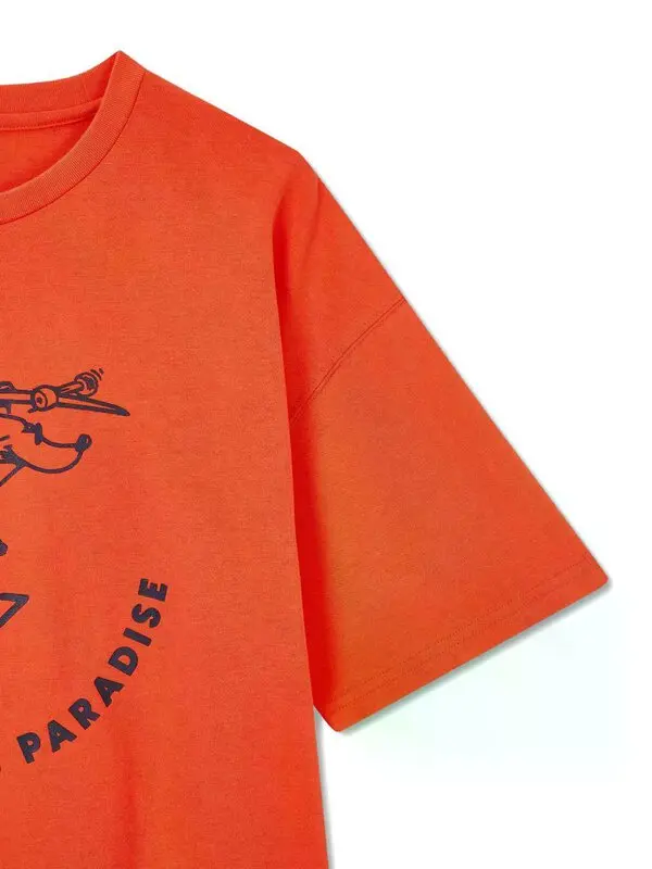 STUDIO TOMBOY Graphic-print T-shirt - Orange