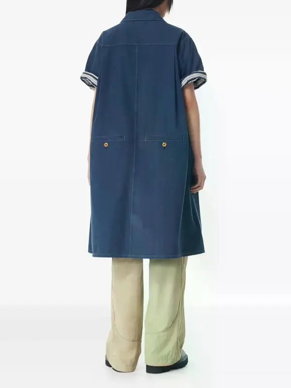 STUDIO TOMBOY Denim Button-up Midi Shirt Dress