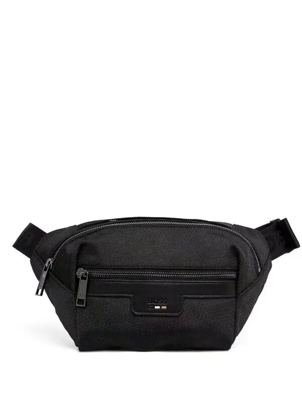 BOSS Zippered Belt Bag - Black