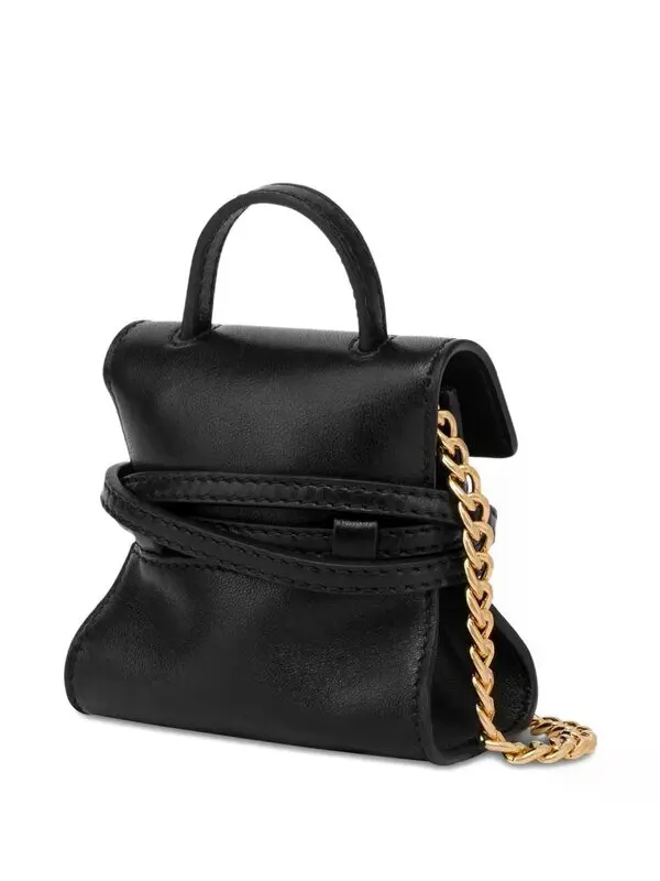 Moschino Bag Keyring - Black