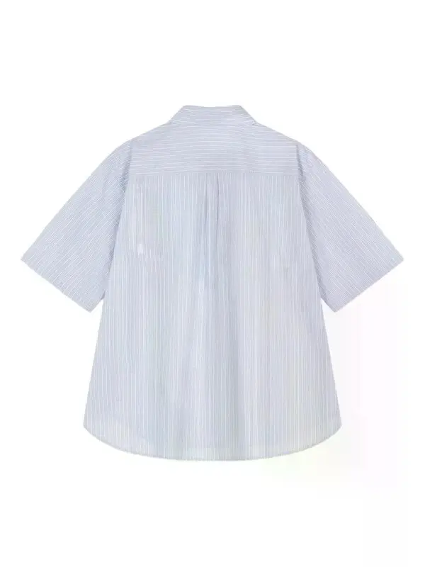 STUDIO TOMBOY Short-sleeve Striped Shirt