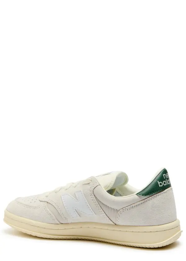 NEW BALANCE T500 Court Panelled Leather Sneakers