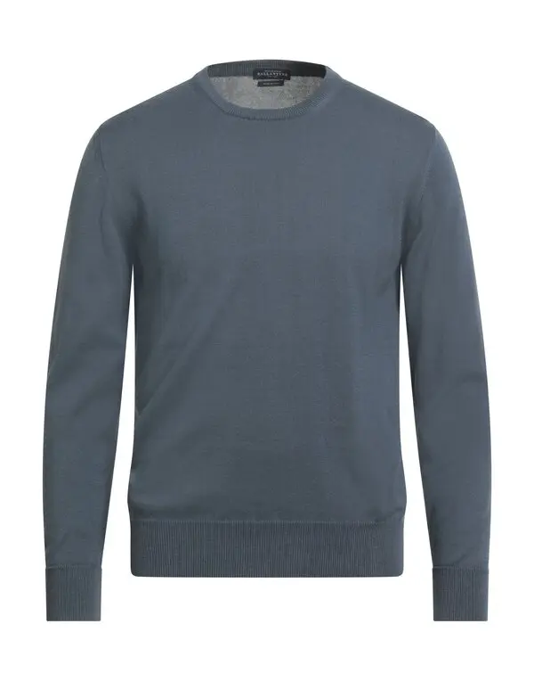 BALLANTYNE Sweater In Light Cotton - Blue