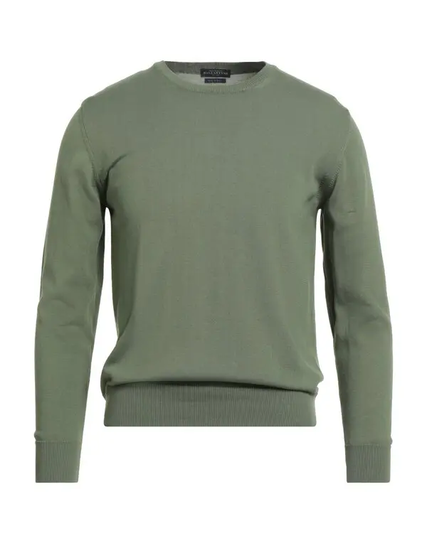BALLANTYNE Cotton Knit Sweater - Sage Green