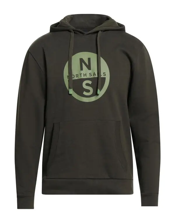NORTH SAILS Cotton Fleece Sweatshirt - Green