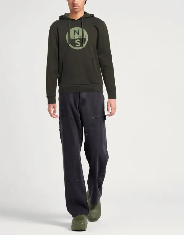 NORTH SAILS Cotton Fleece Sweatshirt - Green