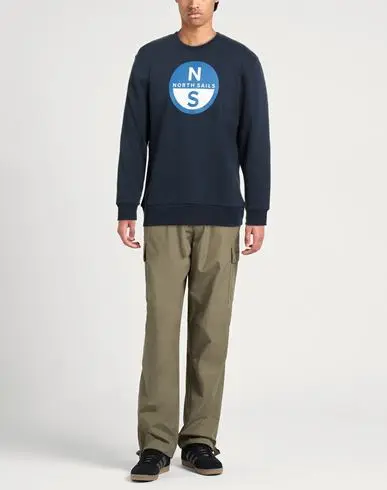 NORTH SAILS Cotton Fleece Sweatshirt - Navy