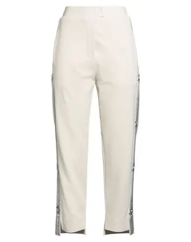 SHIRTAPORTER Viscose Blend Track Pants With Metallic Appliqués