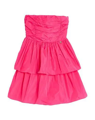 Liu Jo Mini Flared Strapless Dress - Fuchsia