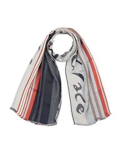 MANILA GRACE Scarf Acetate, Viscose, Cotton - Navy