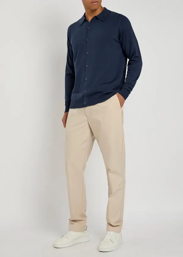 John Smedley Tibor Wool Cardigan