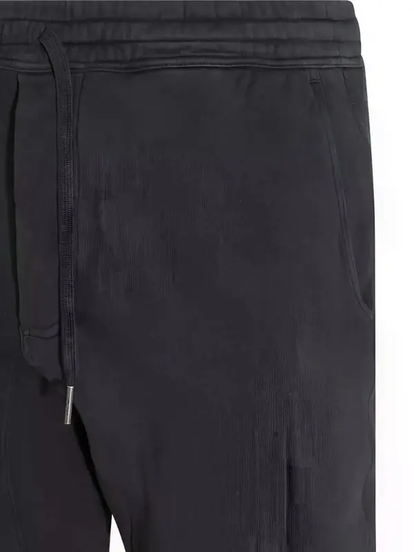 TOM FORD Tapered Cotton Track Pants - Grey