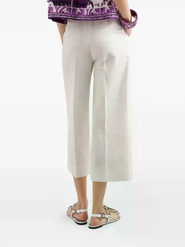 Dolce & Gabbana Cotton-linen Blend Trousers