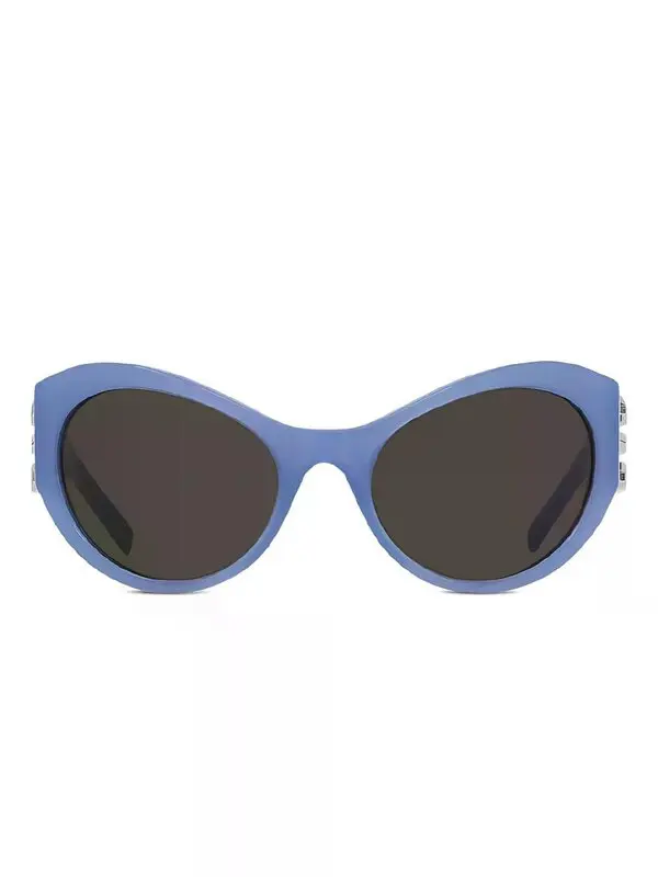 Givenchy 4g Oval Sunglasses - Blue