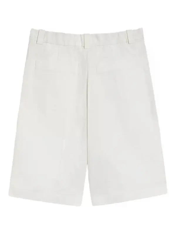 JIL SANDER Cotton Belted Shorts