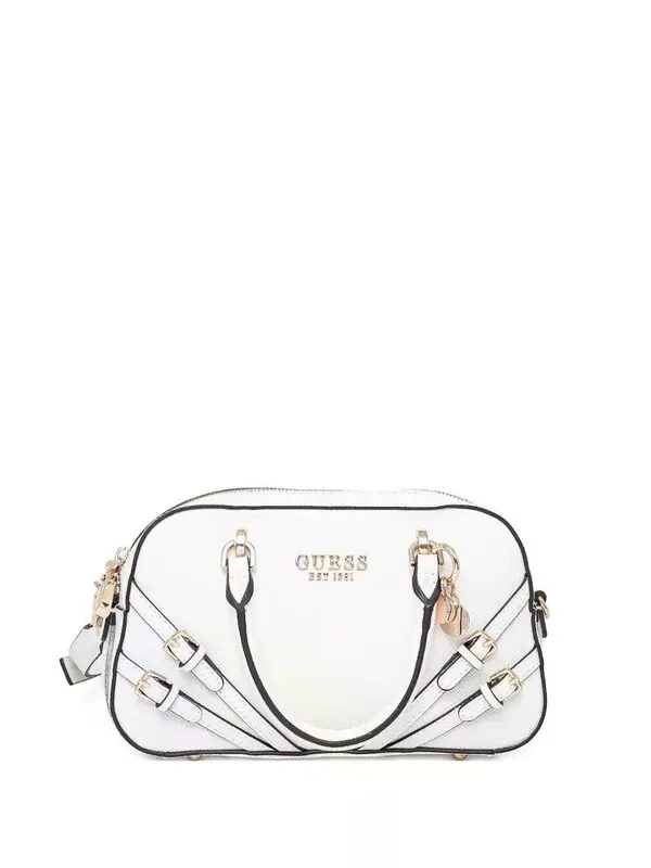 Guess Structured Double-handle Tote Bag - White