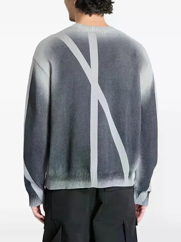 A-COLD-WALL* Antenna Graphic-pattern Sweater