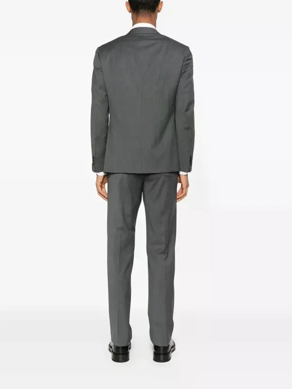 Caruso Single-breasted Suit - Grey