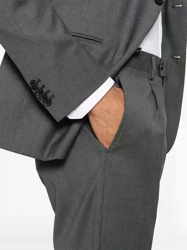 Caruso Single-breasted Suit - Grey