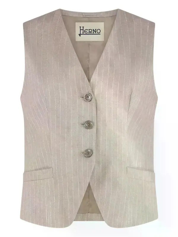 Herno Pinstripe Waistcoat