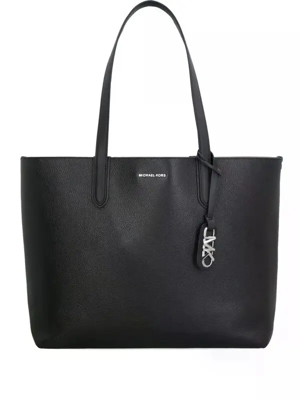 Michael Kors Eliza Leather Tote Bag - Black