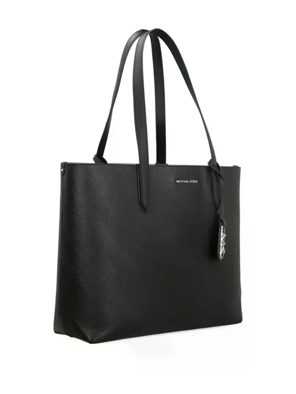 Michael Kors Eliza Leather Tote Bag - Black