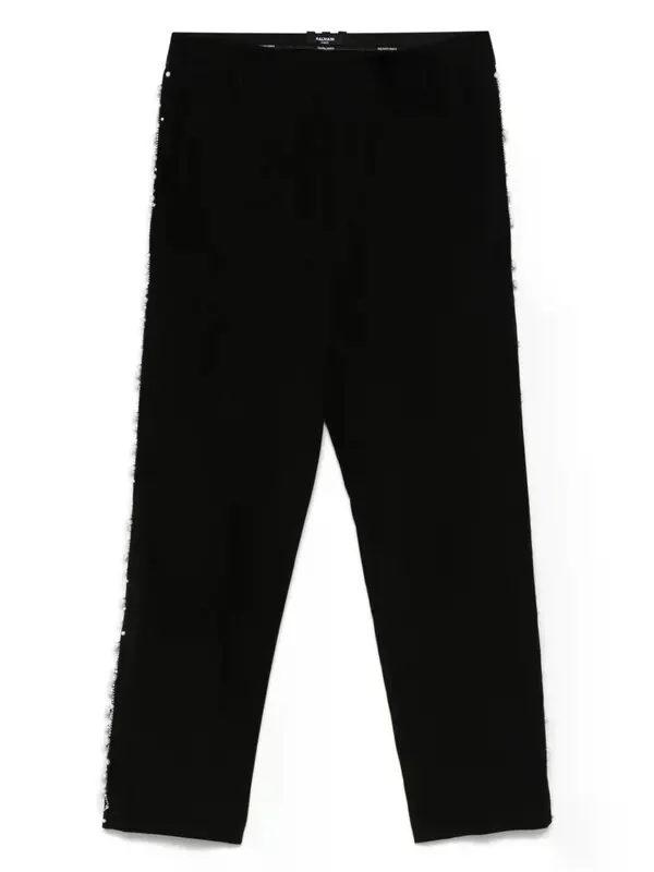 Balmain Pearl-embellished Trousers