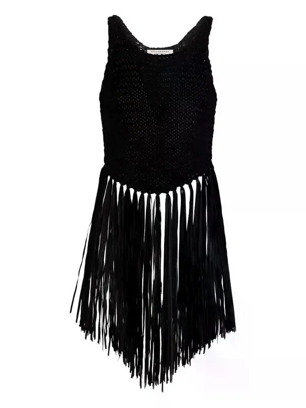 Philosophy Di Lorenzo Serafini Fringe-detail Top