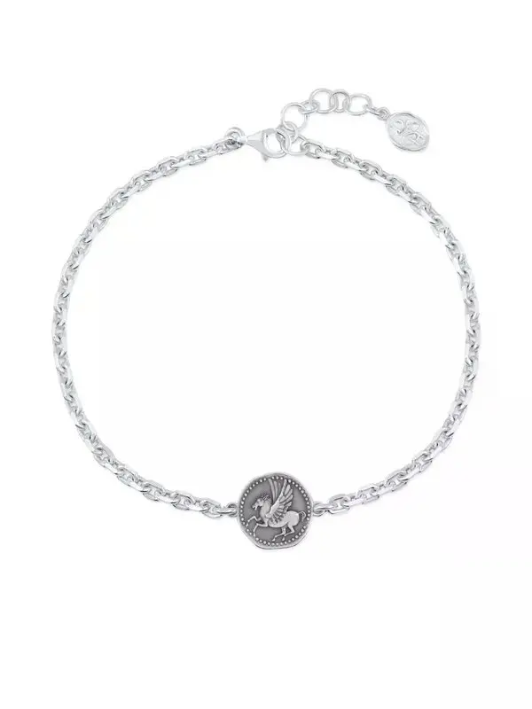 DOWER AND HALL Pegasus Motif Bracelet - Silver