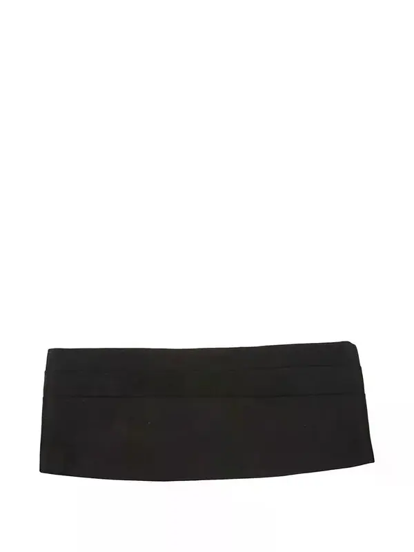 LARDINI Wide Belt - Black