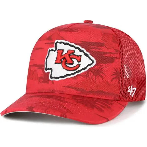 '47 Kansas City Chiefs Fiji Trucker Adjustable Hat - Red