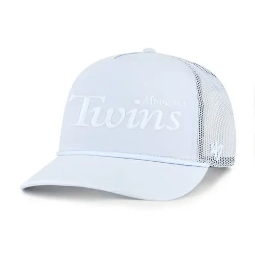 '47 Minnesota Twins Foundation Script Hitch Adjustable Trucker Hat