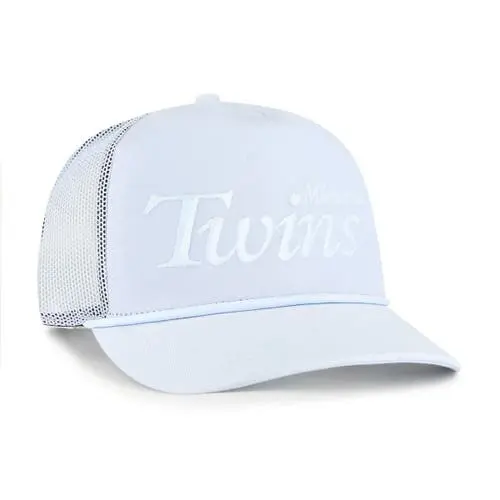 '47 Minnesota Twins Foundation Script Hitch Adjustable Trucker Hat