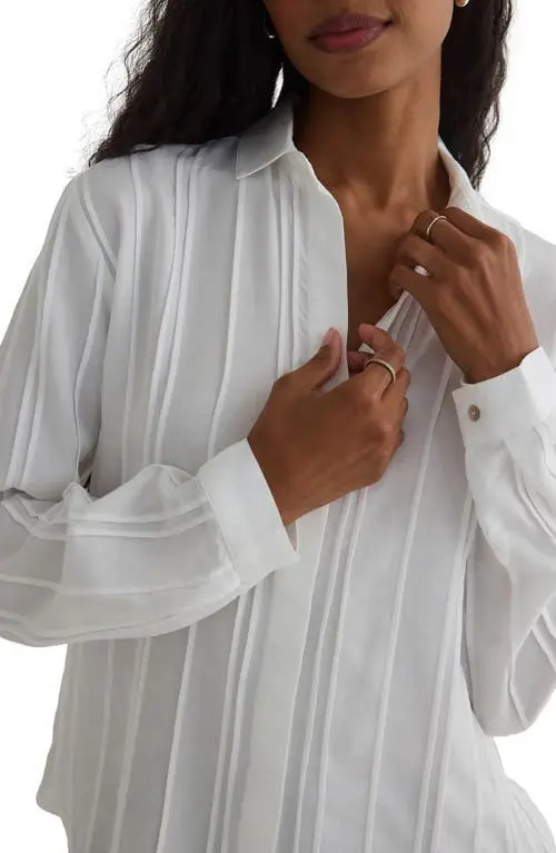 Bella Dahl Pintuck Button-up Shirt