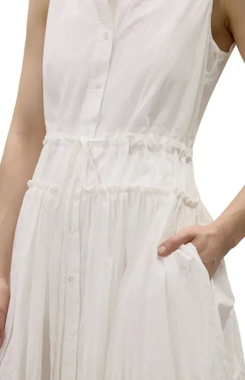 Rebecca Taylor Marietta Shirt Dress - Milk