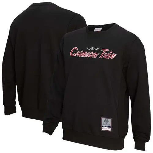 Mitchell & Ness Alabama Crimson Tide Elite Script Pullover Sweatshirt
