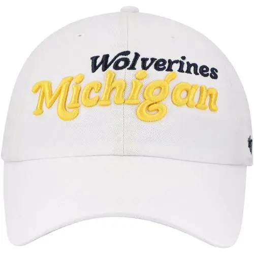 '47 Michigan Wolverines Pensacola Clean Up Adjustable Hat