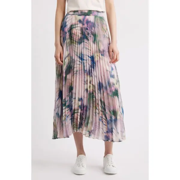 BOSS Vlissole Pleated Midi Skirt - Open Misc
