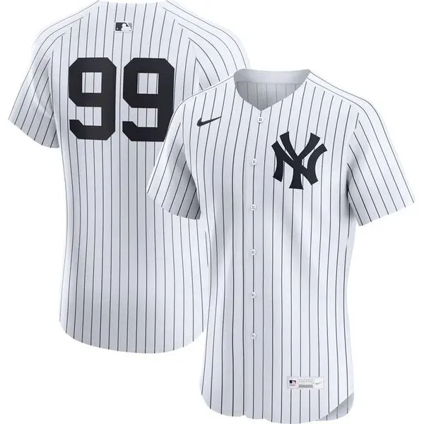 Nike Aaron Judge New York Yankees Home Elite Player Jersey - White