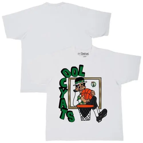 STADIUM ESSENTIALS Boston Celtics Nba X Staycool Mascot Oversized T-shirt
